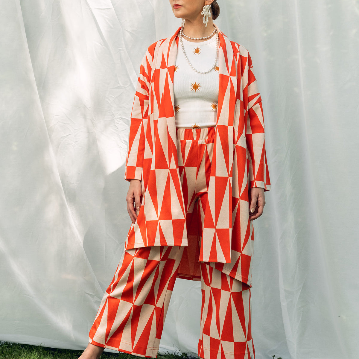 Kayla Jacket, Tiles – Aarrelabel