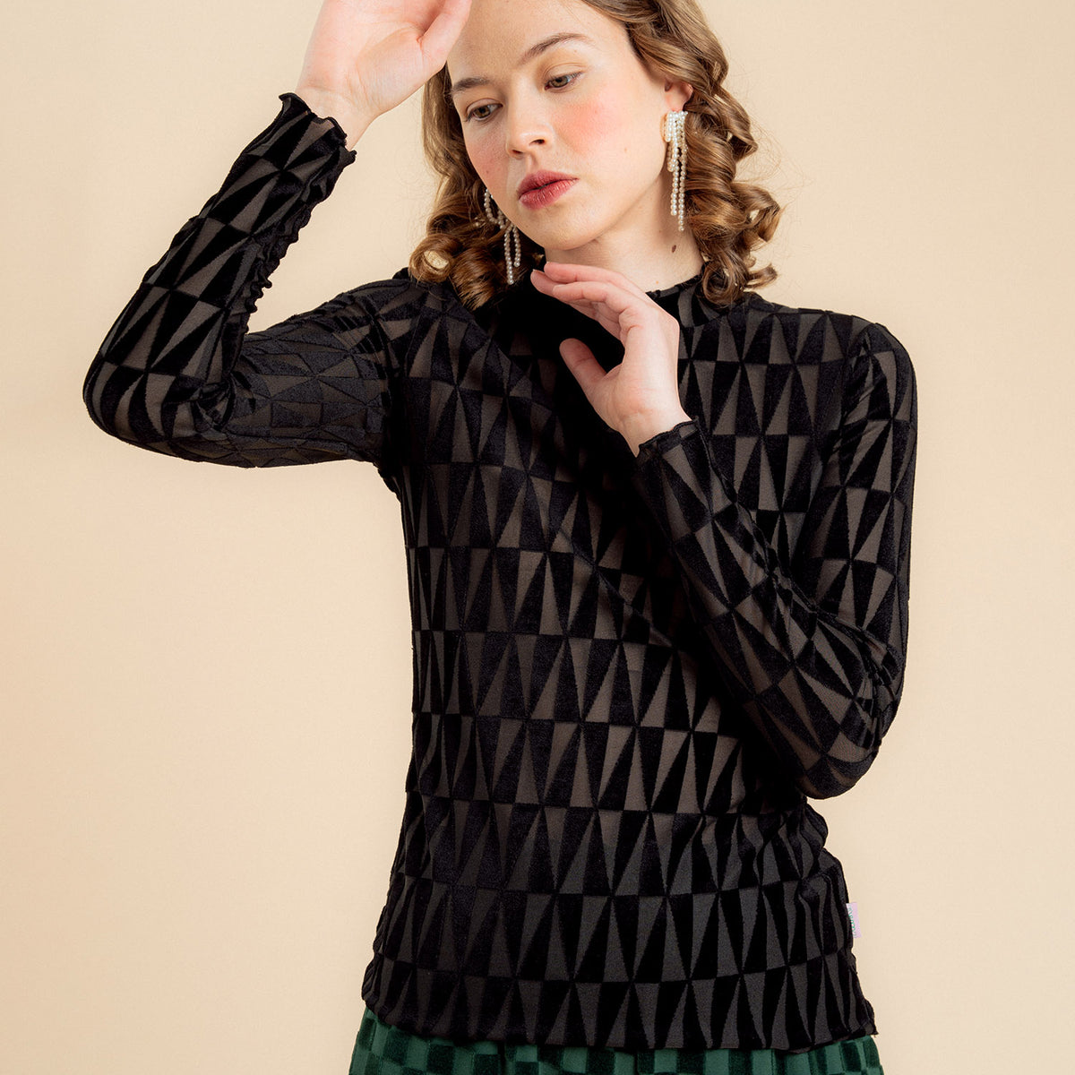 Robin Shirt, Circus Black – Aarrelabel